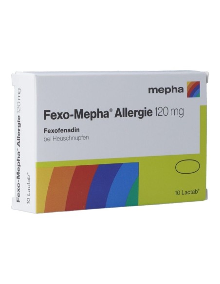 Fexo-Mepha Allergie comprimé 120 mg - 10 pièces