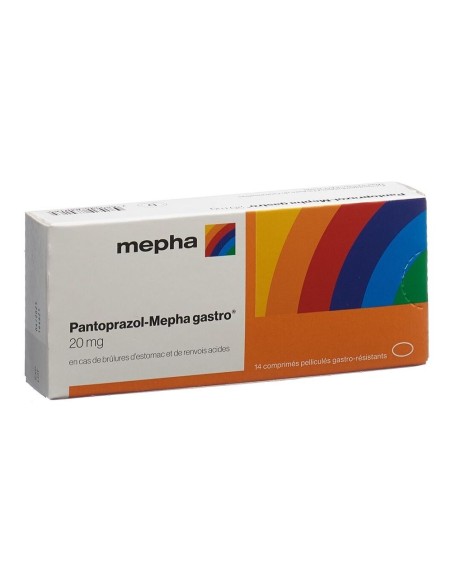 Pantoprazol-Mepha gastro comprimé 20 mg - 14 pièces